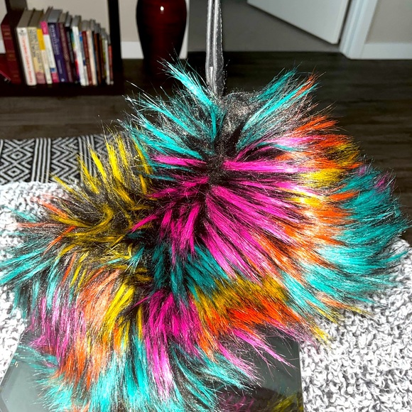 Bags | Furry Fury Clutch Bag | Poshmark